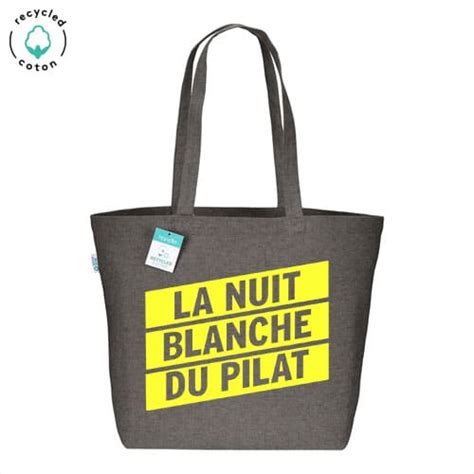Tote Bag Sac Coton Avec Soufflet Coton Recycl Grs M X