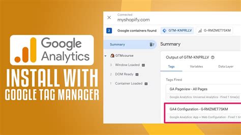How To Install Google Analytics With Google Tag Manager
