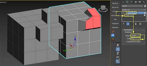 7 модификаторов или один Edit Poly 3ds Max