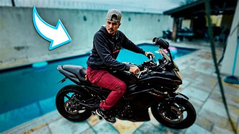 XJ6 CARENADA FICOU UM DIA AQUI EM CASA Muito Forte YouTube