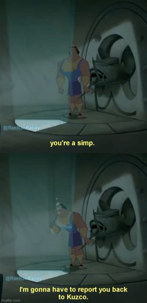 You Re A Simp Blank Template Imgflip