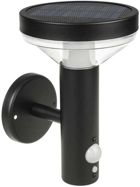Maclean Kinkiet solarny LED su czujnikiem MCE455 B modelis 455 žema