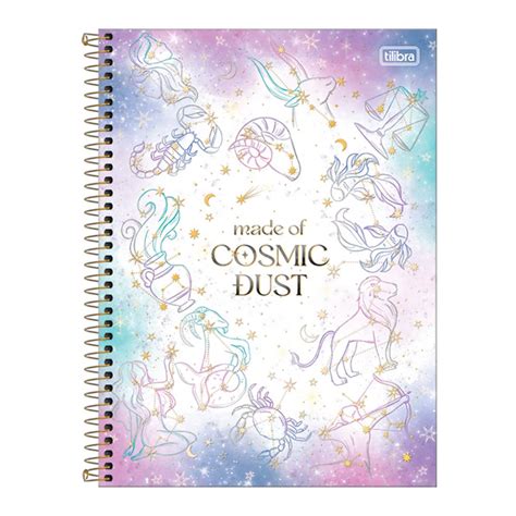 Caderno Universitário 10 Matérias Magic Espiral Capa Dura 160fls Tilibra