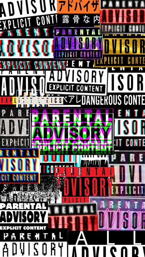 Parental Advisory Explicit Content Wallpaper