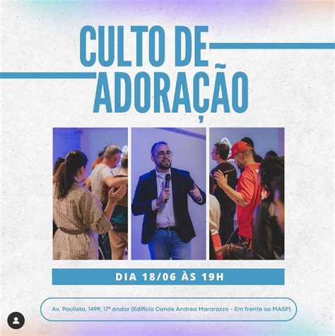 Sérgio PAVArini on Twitter Hoje às 19h tem Culto de Adoração na Soul