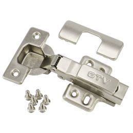Zawias meblowy puszkowy wewnętrzny wkręty 35 mm 90 FGV system ALFA