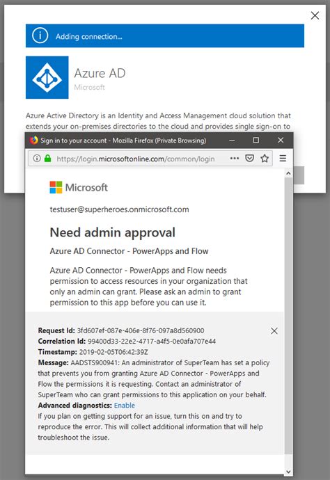 how to grant permissions to users to use the azure ad connector in flow alex tofan s blog