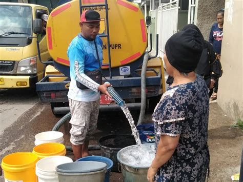 PDAM Tirta Intan Garut Beri Pelayanan Distribusi Air Di Wilayah Dampak