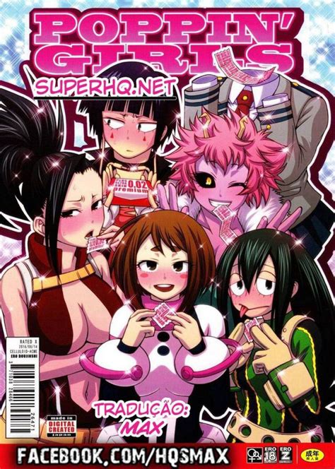 Hentai De Boku No Hero Academy Poppin Girls HQ Hentai Brasil