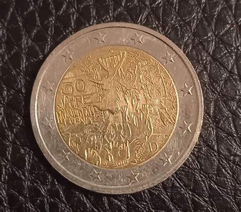 2 EURO GEDENKMÜNZE Deutschland G 2019 30 Jahre Mauerfall unz EUR 5 90
