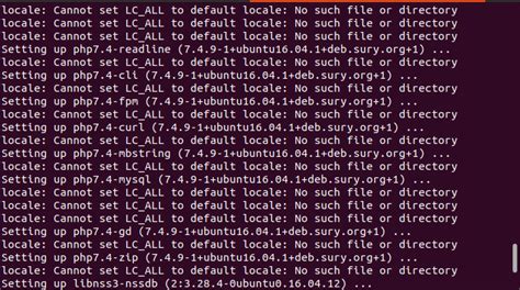 Locale Cannot Set Lc All To Default Locale No Such File Or Directory