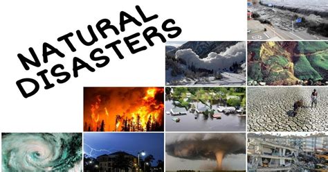 Natural Disasters As A Phenomenon In The Nature
