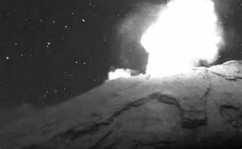 VIDEO OVNIS sobre el Volcán Popocatépetl