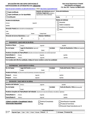 Fillable Online State Of New Jersey Affirmative Action Information Form