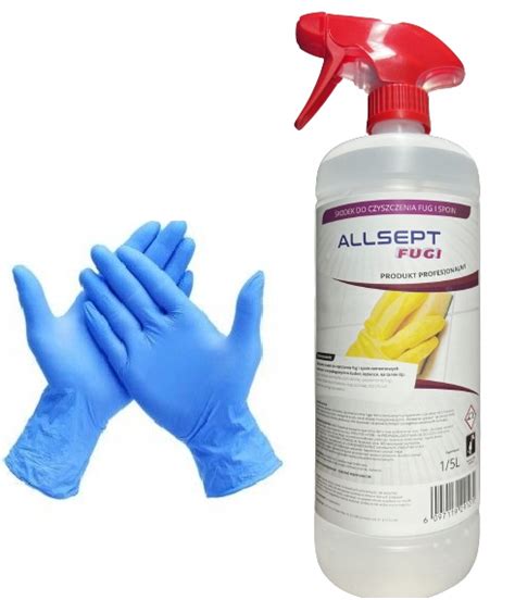 Płyn Środek do Czyszczenia Fug i Spoin 1L 12994016356 Allegro pl
