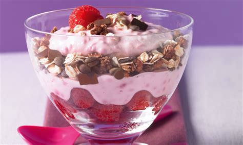 Himbeer Müsli Quark Rezept Dr Oetker
