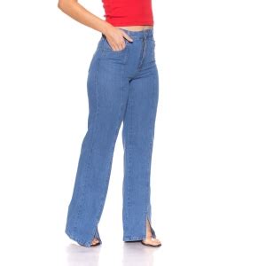 Calça Jeans Feminina Wide Leg Crocker 48620