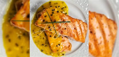 SALMÃO GRELHADO MOLHO DE MARACUJÁ Receitas Edu Guedes Site Oficial
