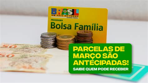 PARCELAS de março do Bolsa Família foram ANTECIPADAS saiba quem pode