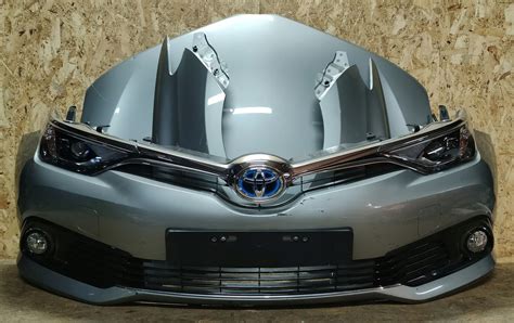 KOMPLETNY PRZÓD TOYOTA AURIS II LIFT 1 8 HYBRID MASKA ZDERZAK FULL LED