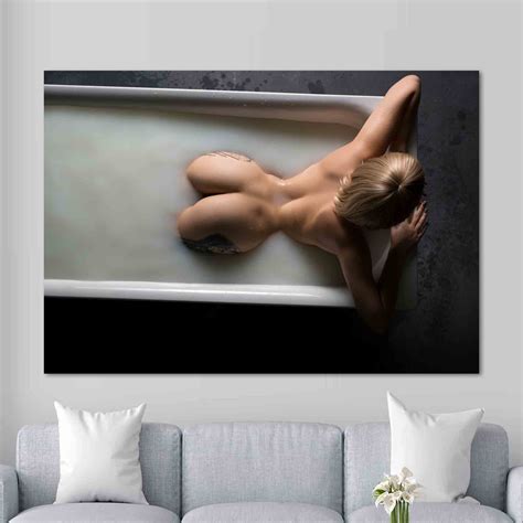 Wall Art Sensual Naked Woman Nude Poster Sexy Canvas Art Inspire