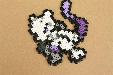 Pokemon Perler Bead Sprite Art Mew Mewtwo Mega Mewtwo Etsy Pokemon
