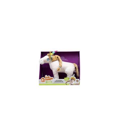 POTRANCA MARGARITA PELUCHE MUSICAL GRANJA DE ZENÓN DE BANDAI JUGUETES