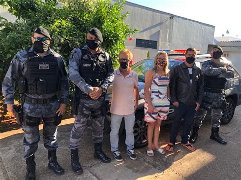Caminhoneiro vítima de AVC e salvo por PMs em Tangará retorna para casa