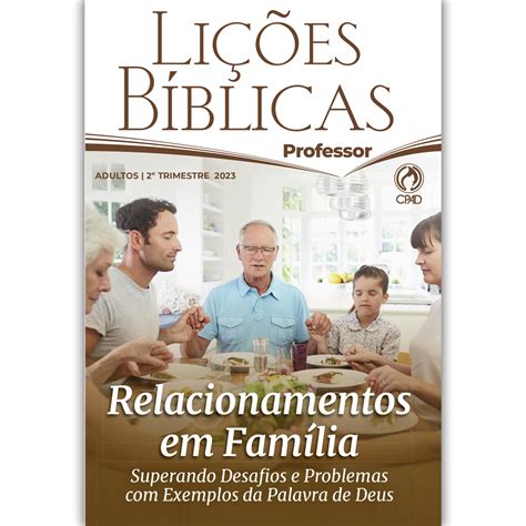 Revistas Digitais Lições Bíblicas Adultos Professor assinatura por 2