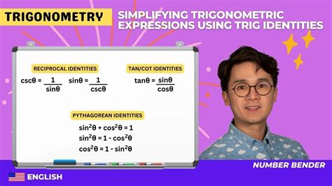 how to simplify trigonometric expressions using trig identities youtube
