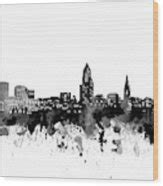 Cleveland Skyline Bw Digital Art By Bekim M