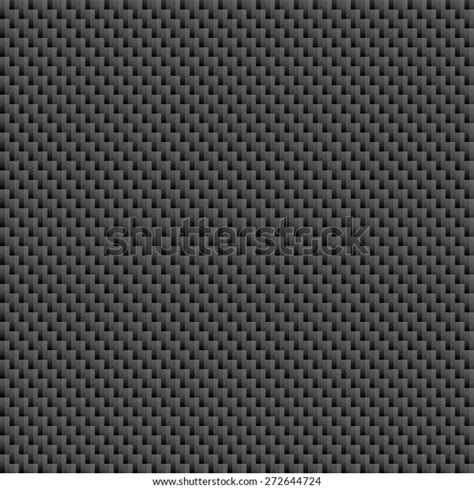Tileable Carbon Fiber Weave Sheet Pattern Stock Vector Royalty Free