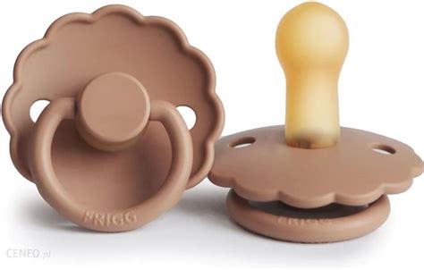 Frigg Smoczek Dla Niemowlaka Kauczukowy Peach Bronze 6 M Ceny I
