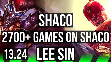 SHACO Vs LEE SIN JNG 11 1 12 2700 Games Legendary Rank 15 Shaco