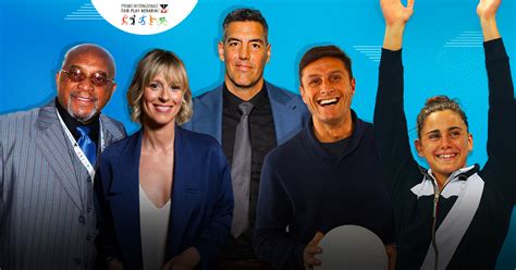 The Stars Of The Fair Play Menarini International Award Celebrate An