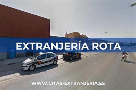 Extranjería Rota Cita Previa Horarios y Trámites