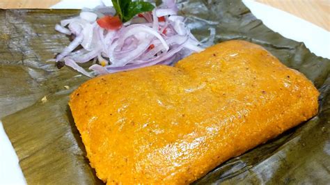 Cómo preparar Ricos Tamales PeruanosTamales de Pollo en hojas de
