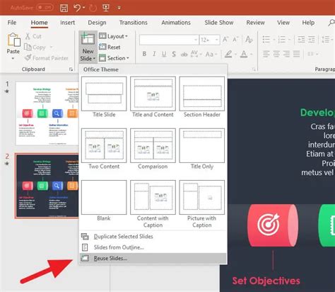 Insert Slides From Different PowerPoint File Keep Format