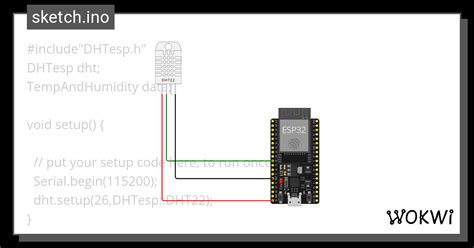 Dht Esp Wokwi Esp32 Stm32 Arduino Simulator