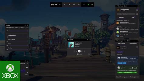 Xbox Game Bar Tutorial Customization And Spotify Youtube