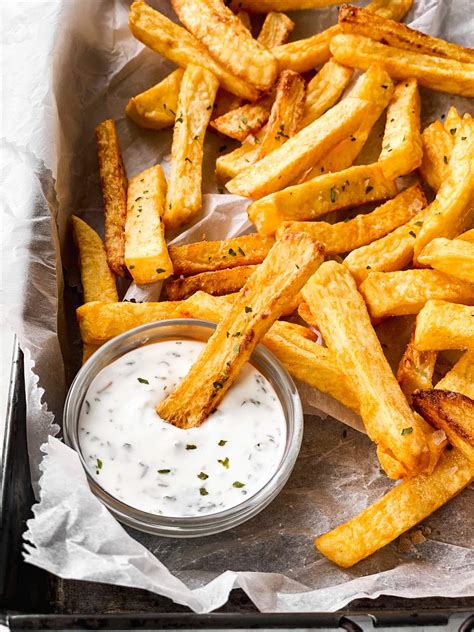 Homemade Air Fryer French Fries THM E Whole30 Paleo Friendly