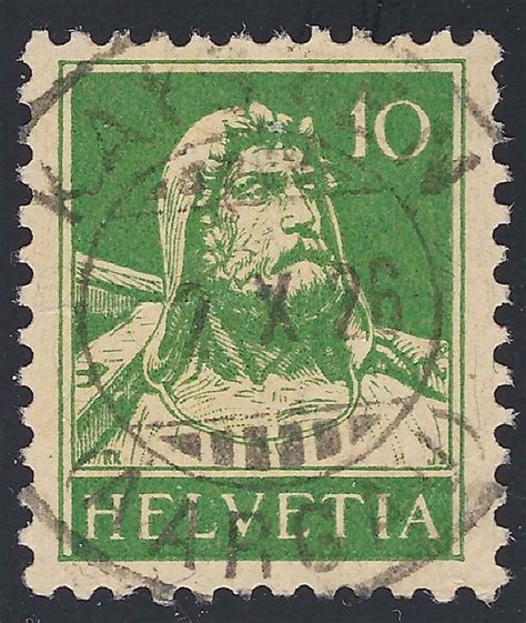 FWM Marke Vollstempel 153 Tellbrustbild Kaisten 1926 Kaufen Auf Ricardo