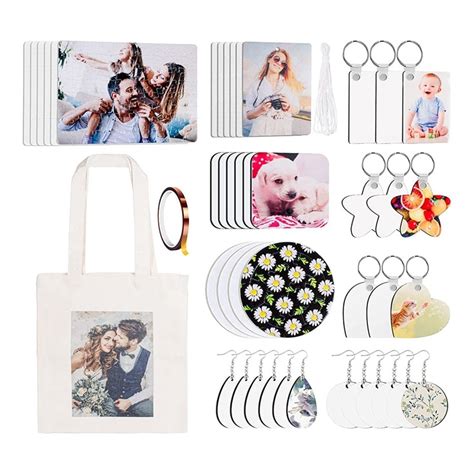 Sublimation Blanks Bulk 45Pcs Sublimation Blanks Products Transfer