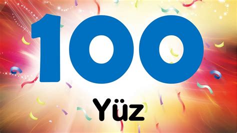1 Sınıf Sayı Sayma 1 den 100 e kadar Ritmik Sayma PowerPoint Sunusu