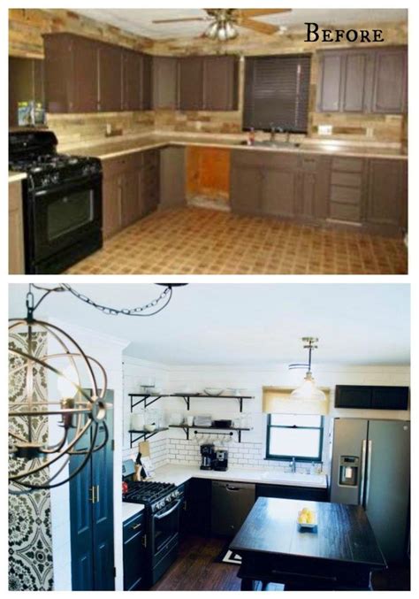 Inspiring Kitchen Makeovers Before And After Nesting With Grace