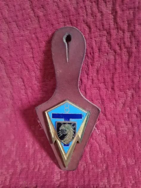 INSIGNE 8ÈME RÉGIMENT de Transmissions Médaille Militaire Insigne