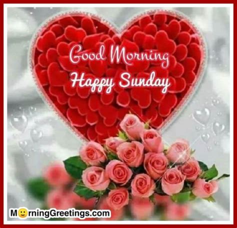 40 Wonderful Happy Sunday Morning Images Morning Greetings Morning