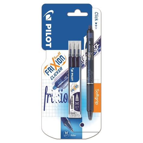 Pilot Stylo Effa Able Frixion Ball Clicker Bleu Nuit Pas Cher Prix Auchan