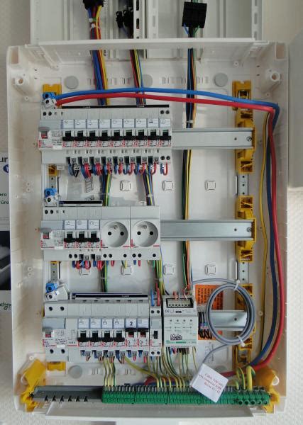 Schema Cablage Tableau Electrique Hager Maison Travaux