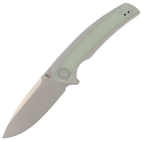 Nóż Civivi Teraxe Stainless G10 Natural Silver Bead Blasted Nitro V